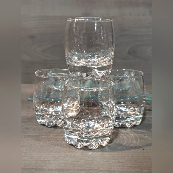 Dining | Vintage Elegant Clear Glass Barware 8 Piece Glass Liquorshot ...